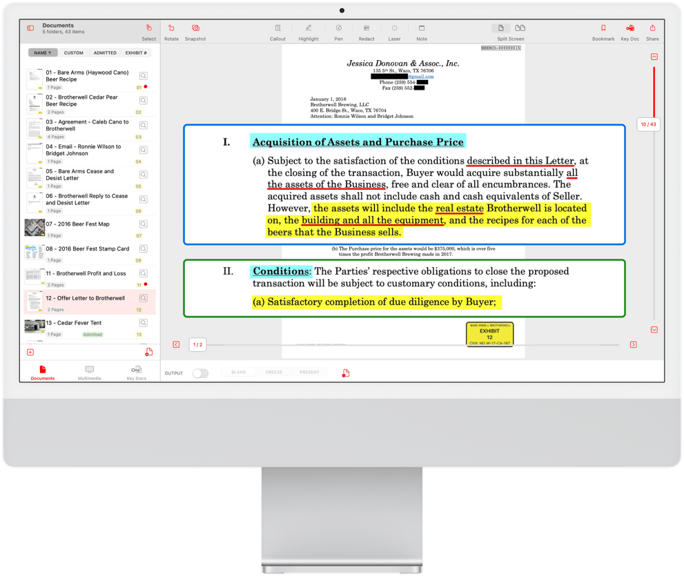 TrialPad - Trial Presentation Software